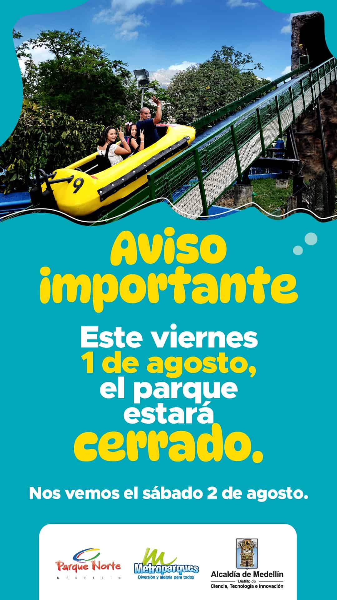 Parque Norte Medellín, diversión y alegría para todos